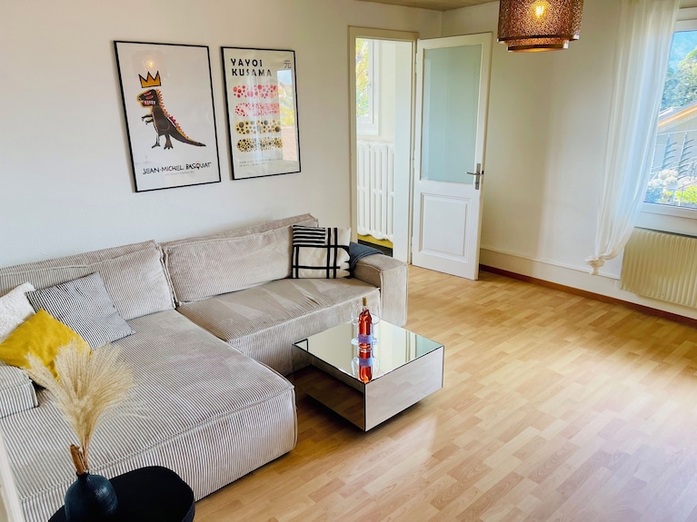 Stylish Vacation Apartment With Balcony & Lake View - Your Oasis Of Peace On Lake Thun - Thun