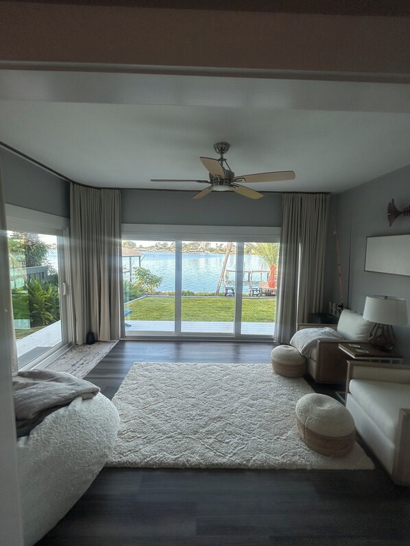 Waterfront, ground level, corner unit! Long term rental only, no weekly ...