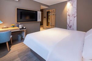 Wi-Fi de cortesia, roupa de cama