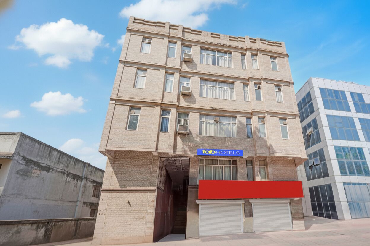 Entrada do alojamento