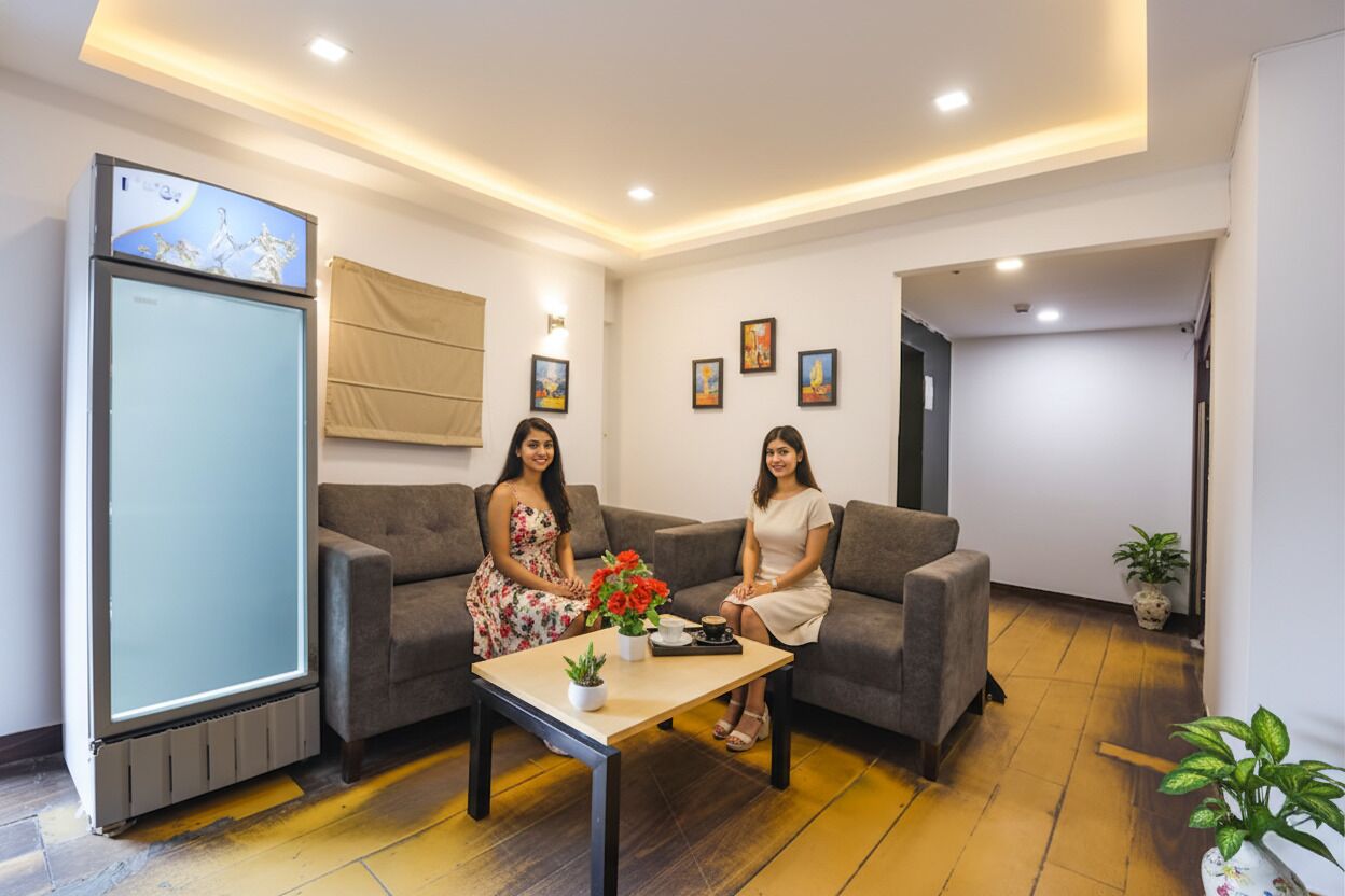 Sala de estar do lobby