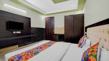 Lençóis de algodão egípcio, roupa de alta qualidade, cofre no quarto