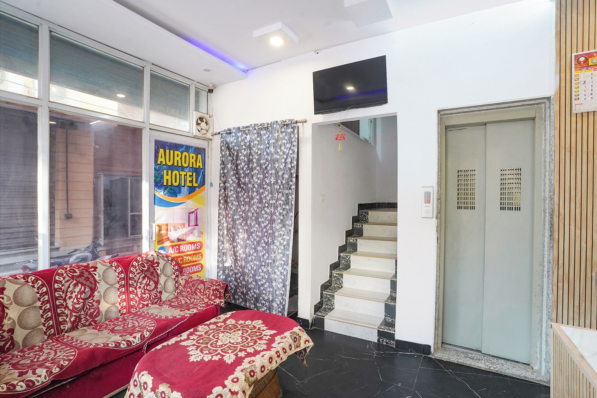 Sala de estar do lobby