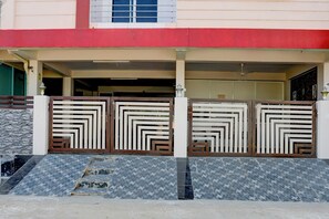 Entrada do alojamento