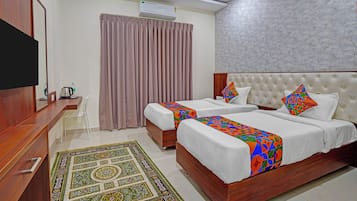 Lençóis de algodão egípcio, roupa de alta qualidade, cofre no quarto