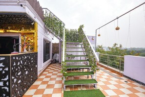 Vista para a cidade desde o alojamento