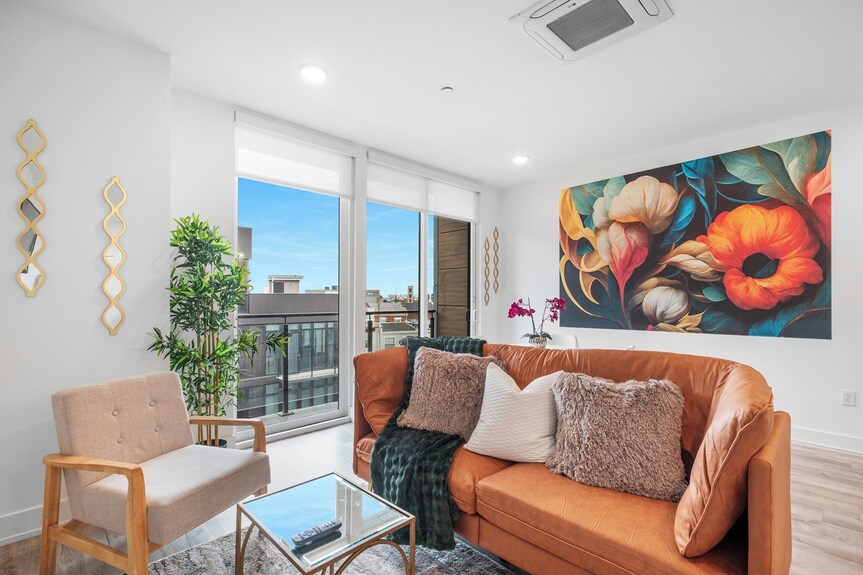 Bright 1br Haven - Balcony + Skyline Views - Philadelphie, PA