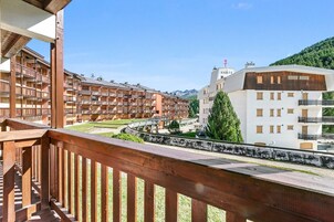 Apartamento standard, vários quartos (Studio Valleverde 11D Ski In Ski Out) | Sacada
