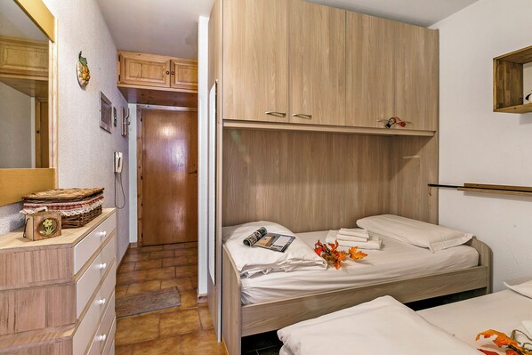 Apartamento Standard, 1 quarto (Studio Valleverde 11D Ski In Ski Out) | 1 quarto, Wi-fi, roupa de cama fornecida 