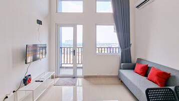 Estúdio Standard | Roupa de cama fornecida