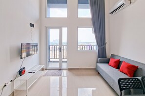 Estúdio Standard | Roupa de cama fornecida 