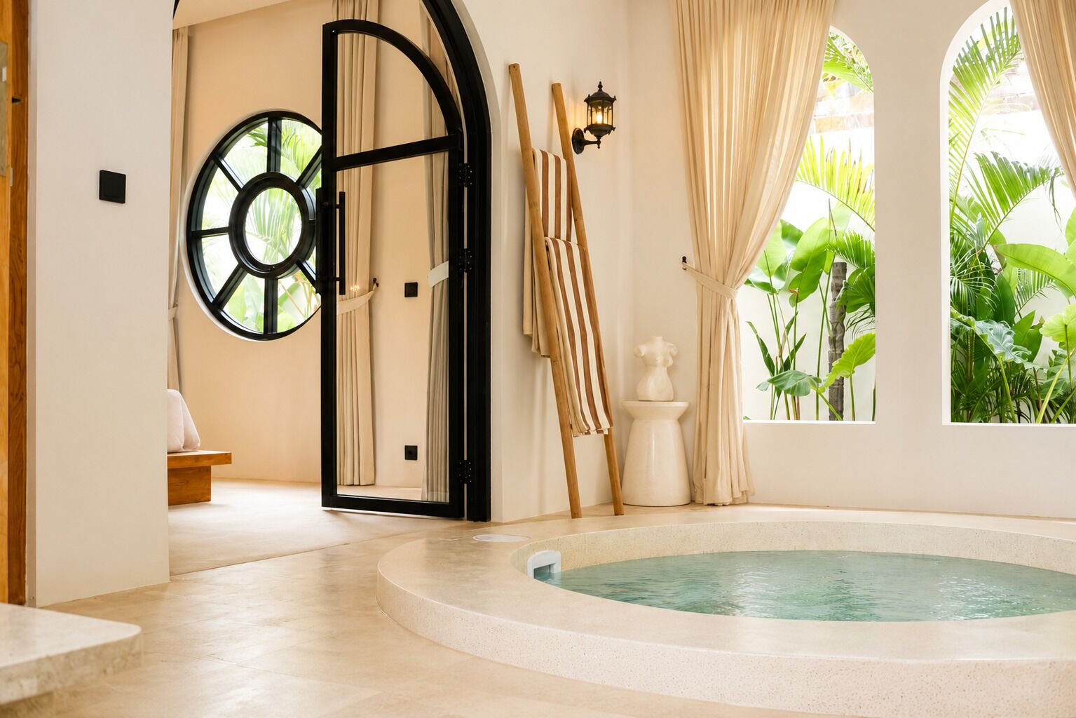 Suite de Luxo, 1 cama king-size, banheira de hidromassagem grande | Terraço/pátio interior