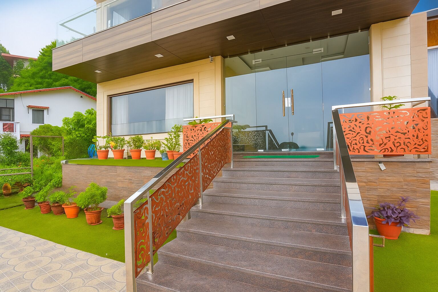 Fachada do alojamento