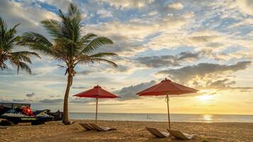 Vista para a praia ou o mar