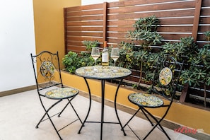 Quarto Duplo Deluxe, pátio | Terraço/pátio interior