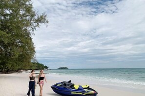 Uma praia privada nas proximidades 