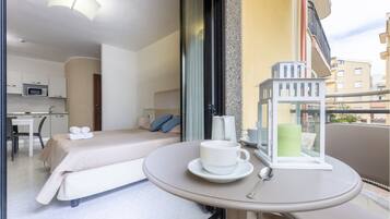 Estúdio Standard, varanda, Vista para a cidade | Terraço/pátio interior