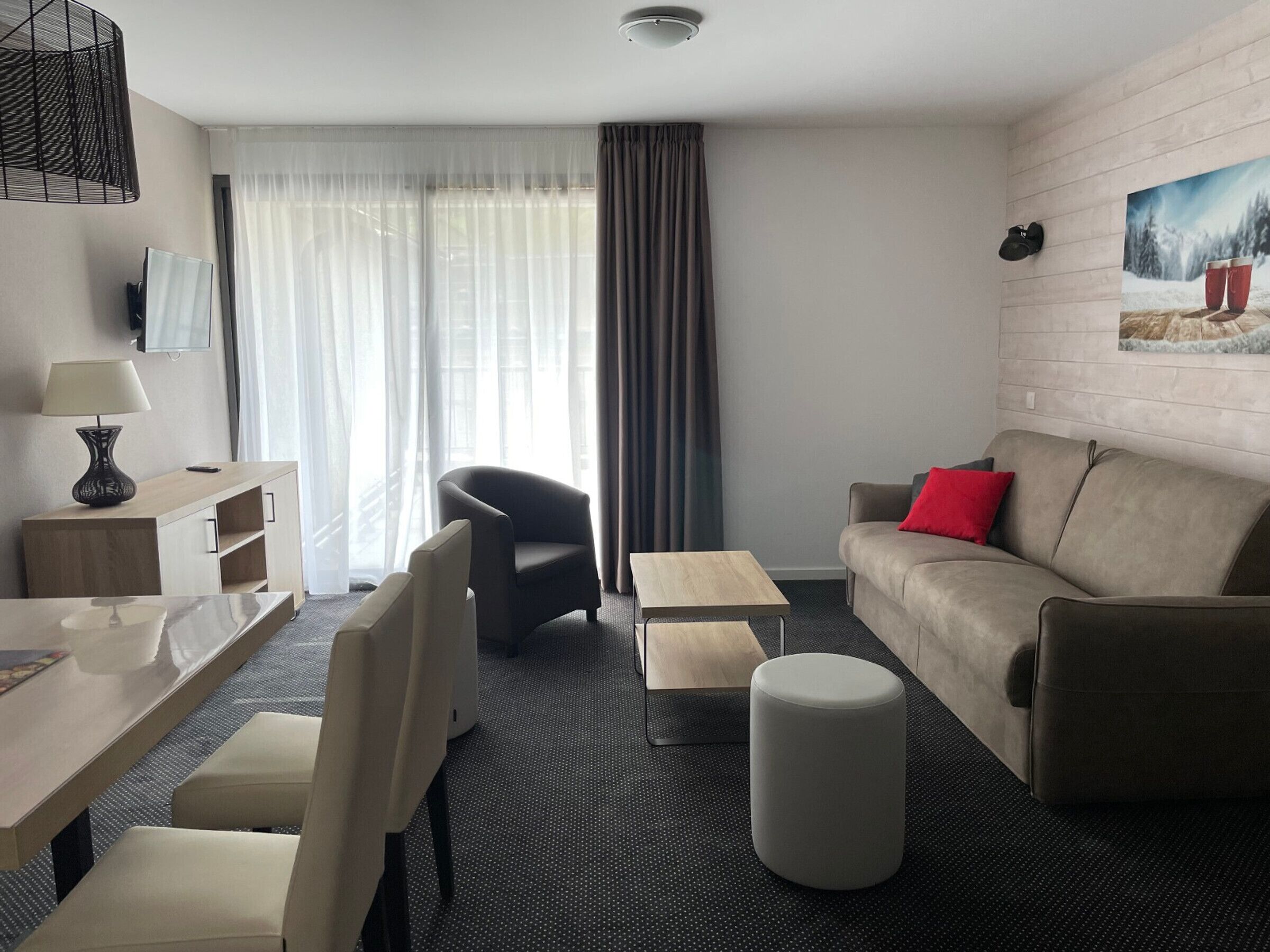 Studio Gourette 4 Pers Avec Terrasse, Animaux Admis - Lac de Suyen