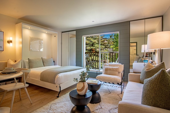 Condo, 1 cama Queen, varanda, vista para a montanha (Angani Studio) | 1 quarto, individualmente decorados, individualmente mobiliados