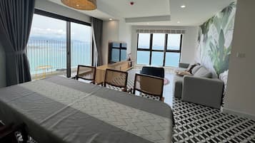 Televisor de ecrã plano de 50 polegadas com canais digitais