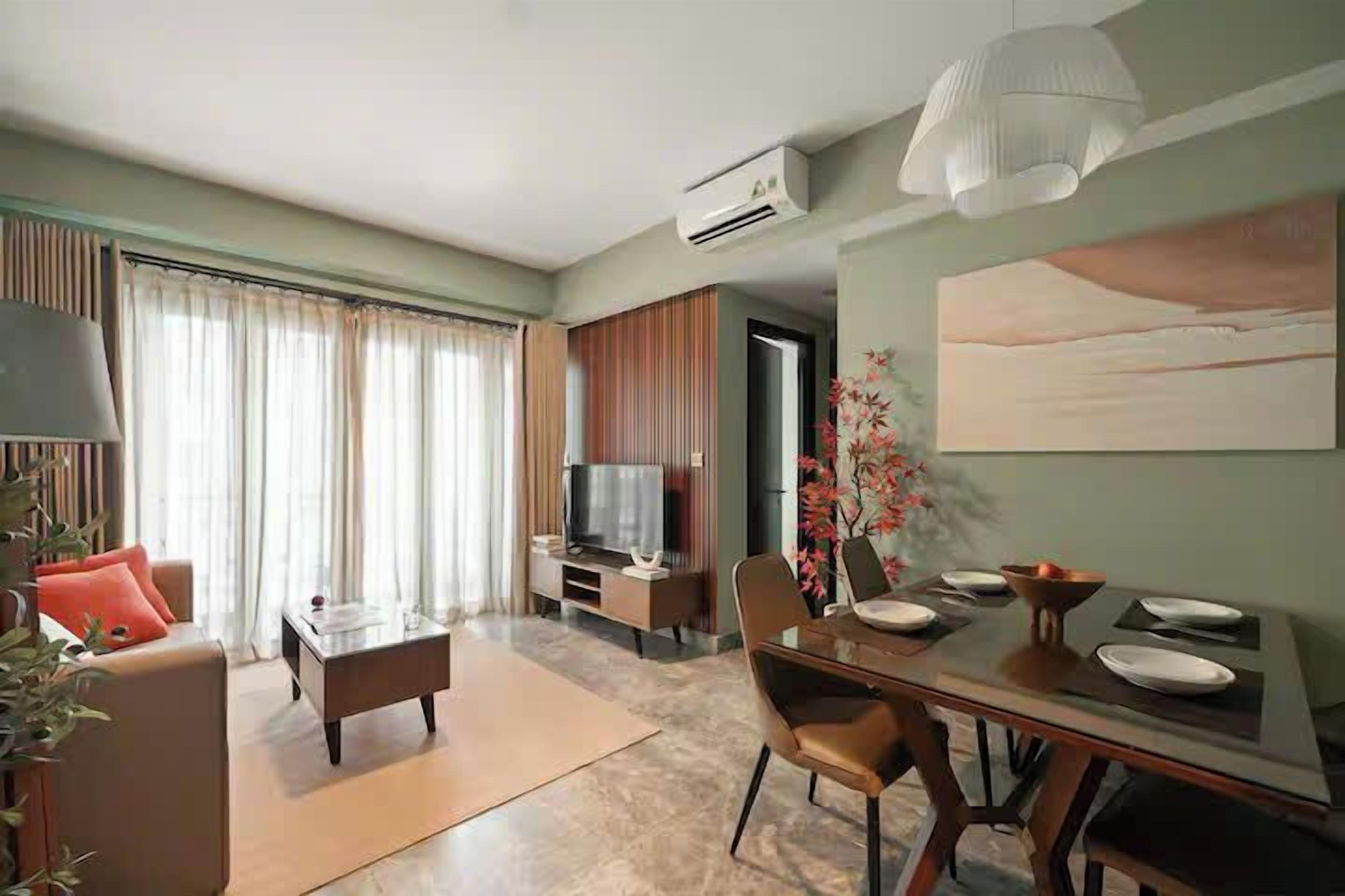 Suíte presidencial, 2 quartos, acesso ao Club Lounge, vista para a cidade | Roupas de cama de algodão egípcio, roupas de cama premium