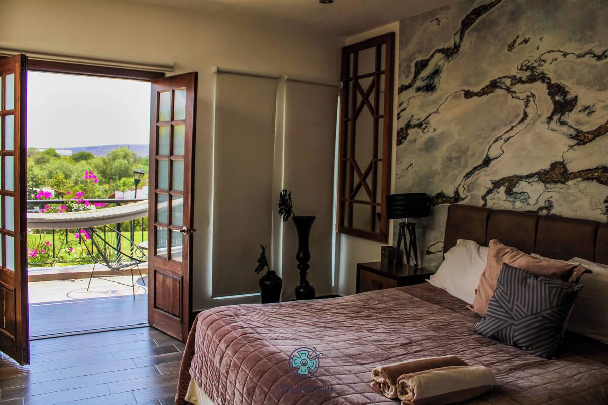 Master Suite con domo de cristal 112 | Vista para o jardim