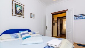 Apartamento | 2 quartos, roupa de cama