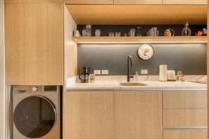 Estúdio, 1 cama queen-size, cozinha, Vista para a cidade (Juarez 56 - (03)) | Interior