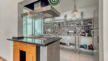 Apartamento, 2 camas de casal, cozinha, Vista para a cidade (SpazioDurango 136 1) | Cozinha privada