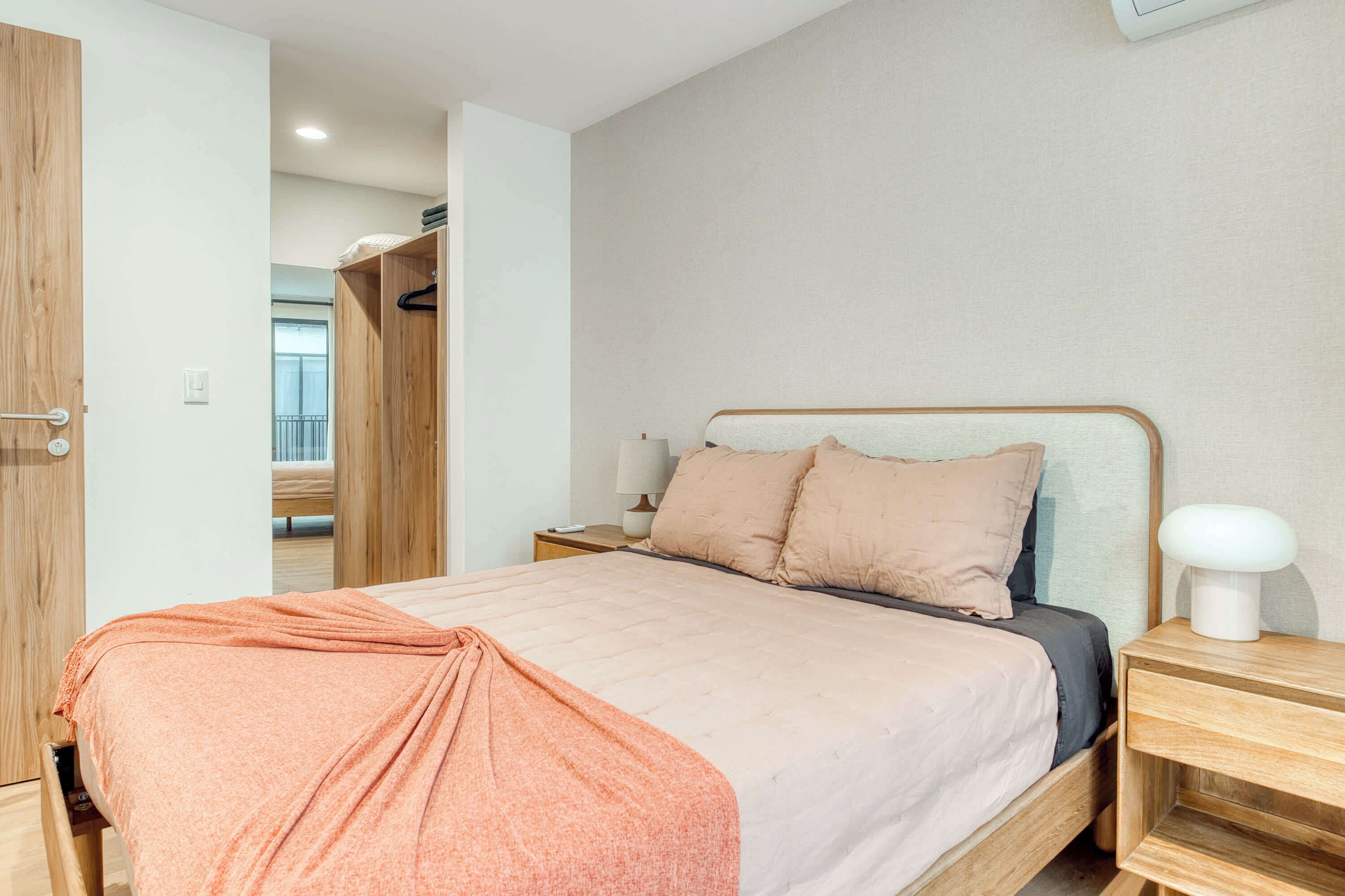 Apartamento, 2 camas Queen, cozinha, vista para a cidade (Av Michoacan 21 403) | 2 quartos, individualmente decorados, individualmente mobiliados
