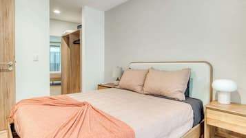Apartamento, 2 camas Queen, cozinha, vista para a cidade (Av Michoacan 21 403) | 2 quartos, individualmente decorados, individualmente mobiliados