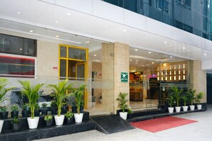 Entrada do alojamento