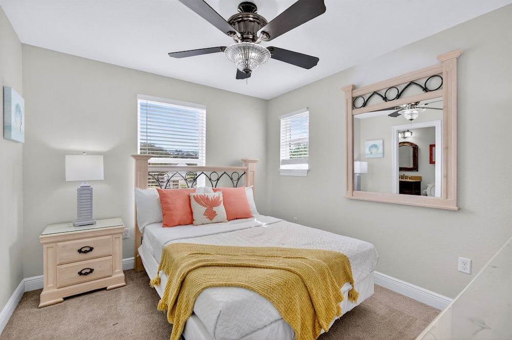 Sun-Kissed – Steps to Beach! Sleeps 22, Heated Pool, FREE Golf Cart ...