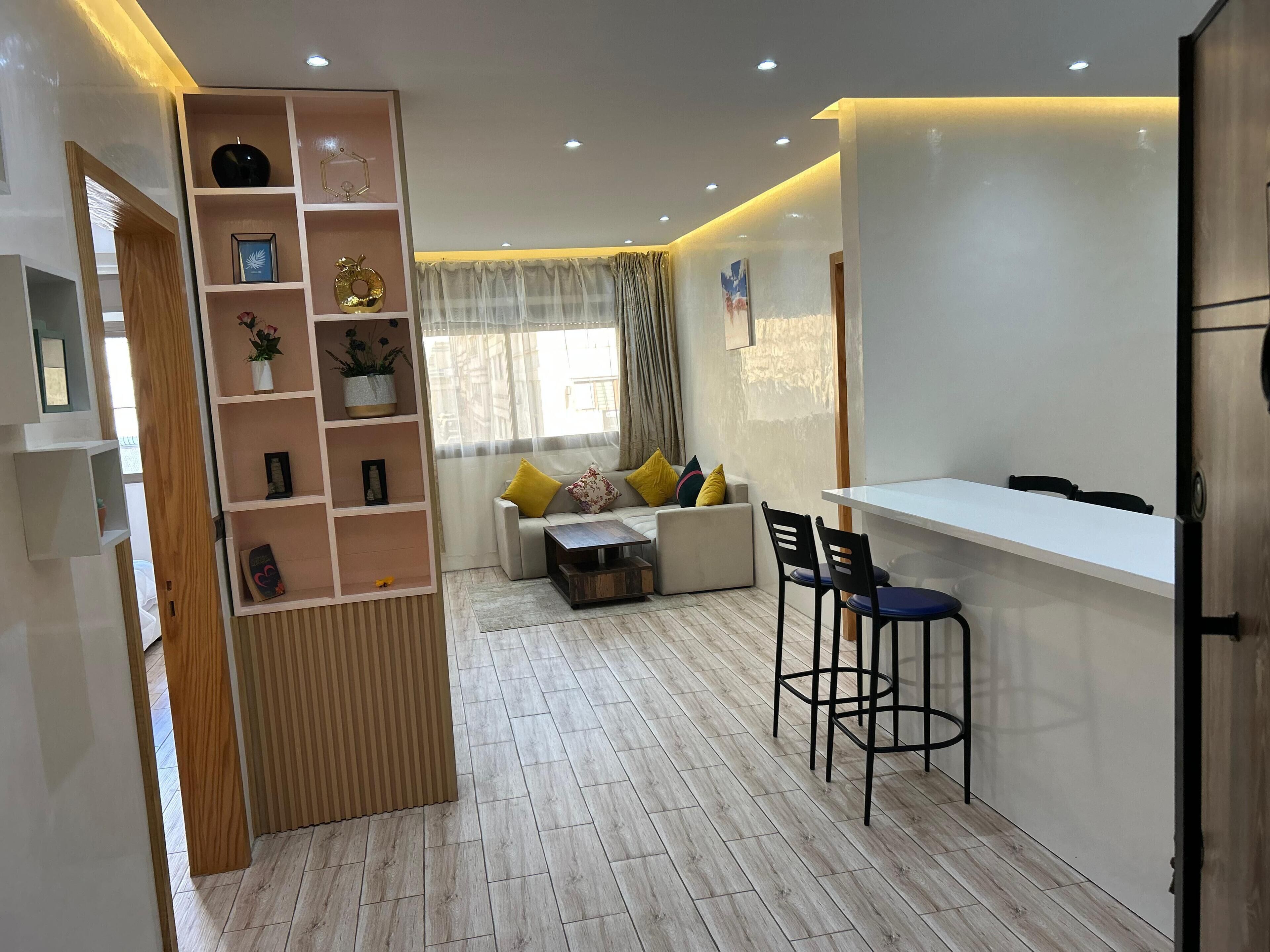 Apartamento Standard, Vista para a cidade | Sala de estar