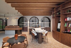 Sala de estar do lobby