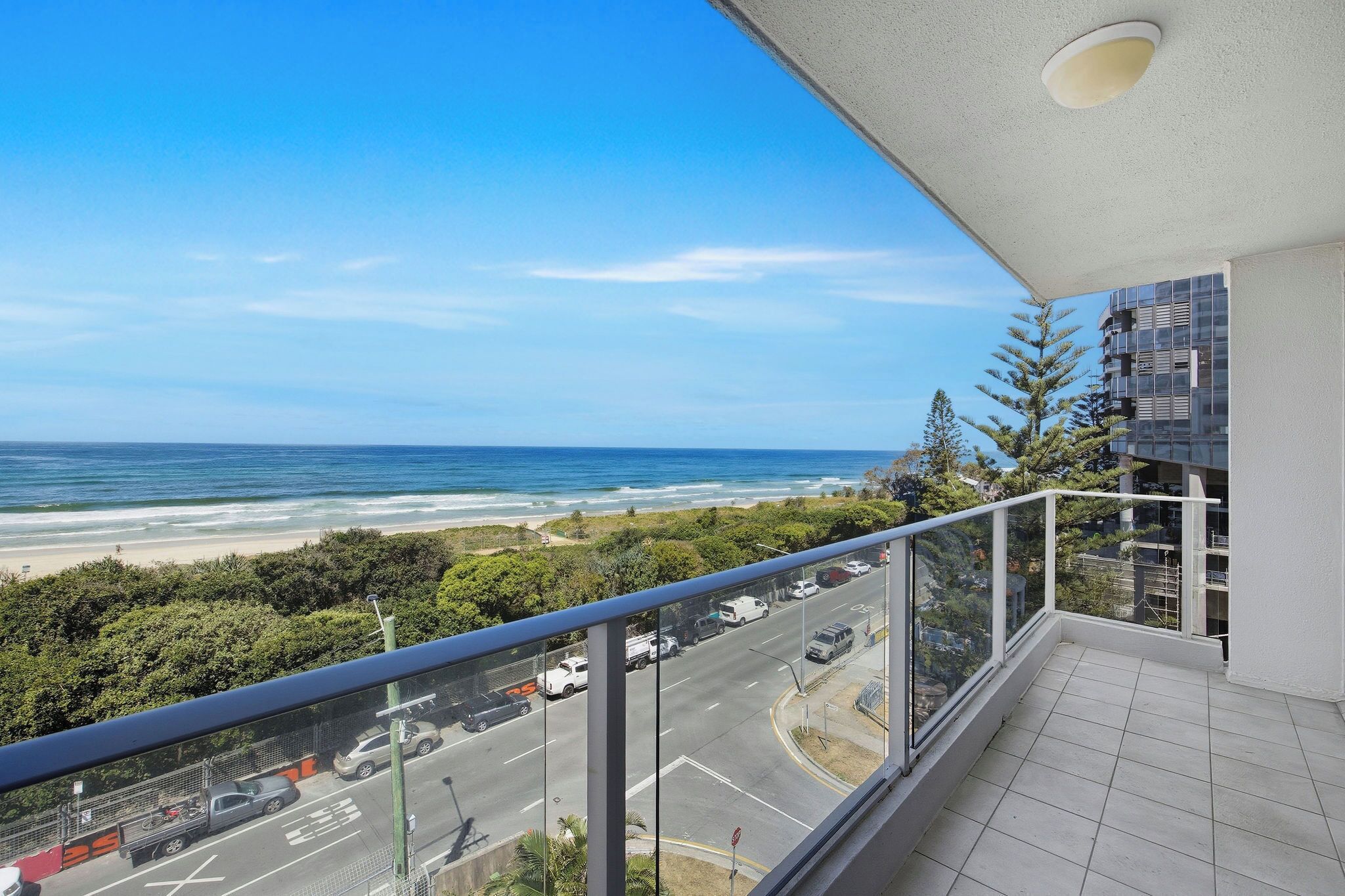 Apartamento Superior, vista para o oceano | Varanda