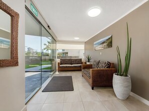 Sala de estar do lobby