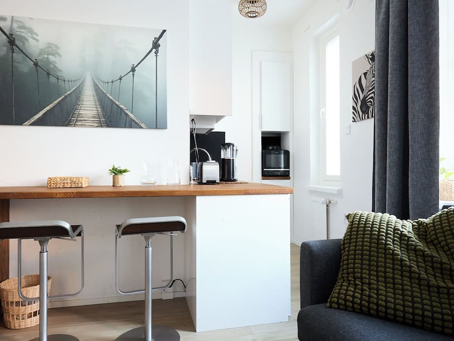 Apartamento, Vista para a cidade | Sala de jantar
