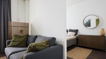 Apartamento, Vista para a cidade | Sala de estar