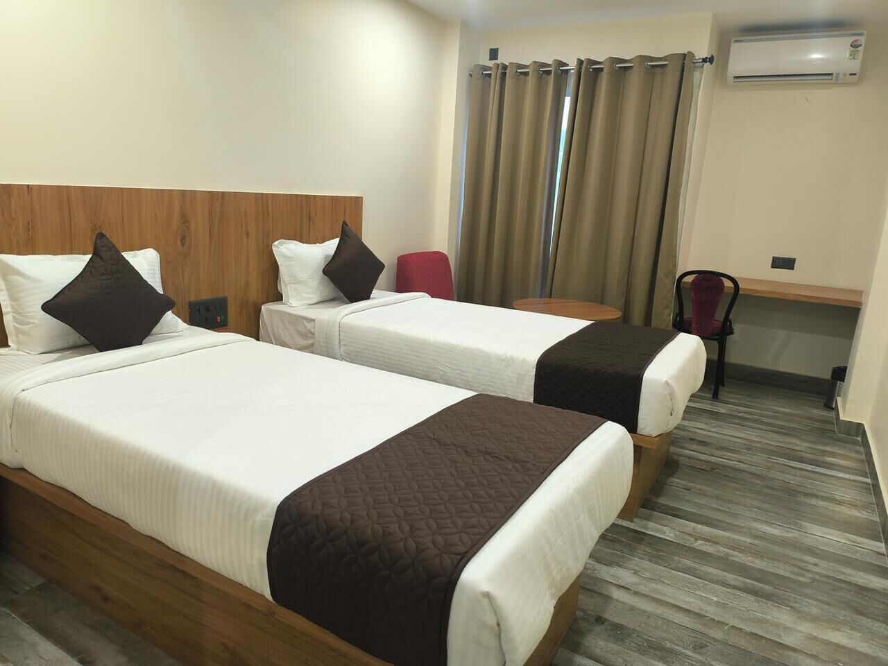 Quarto Duplo ou Twin Clássico | Ferro/tábua de engomar, Wi-fi grátis 