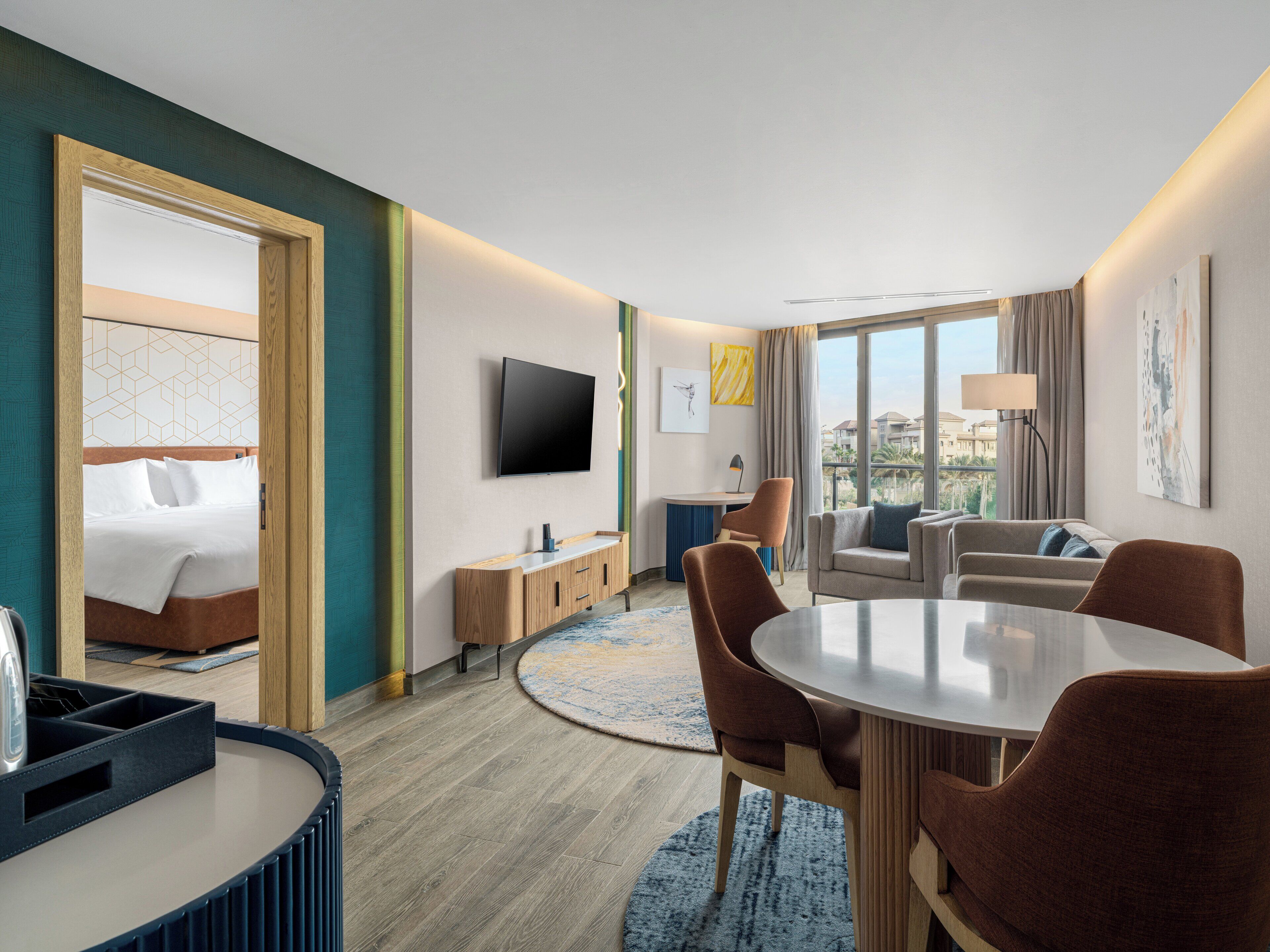 Suite, 1 quarto | Lençóis de algodão egípcio, roupa de alta qualidade 