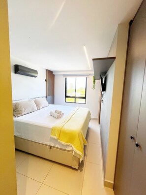 Apartamento exclusivo | Cortinas blackout, ferros/tábuas de passar roupa, Wi-Fi de cortesia