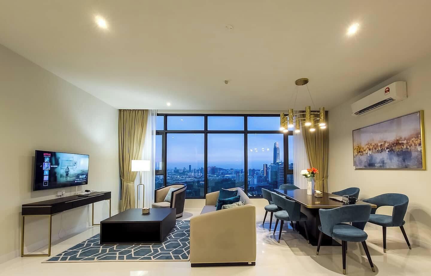 Luxury Klcc 3br Embassy Area, Infi Pool @ La Gente - Kuala Lumpur