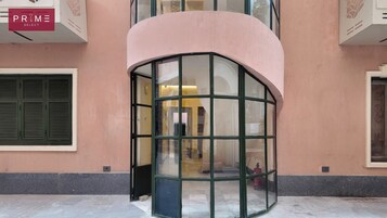Entrada do alojamento
