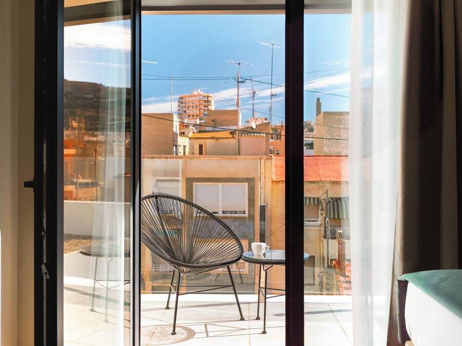 Studio with rooftop terrace | Terraço/pátio