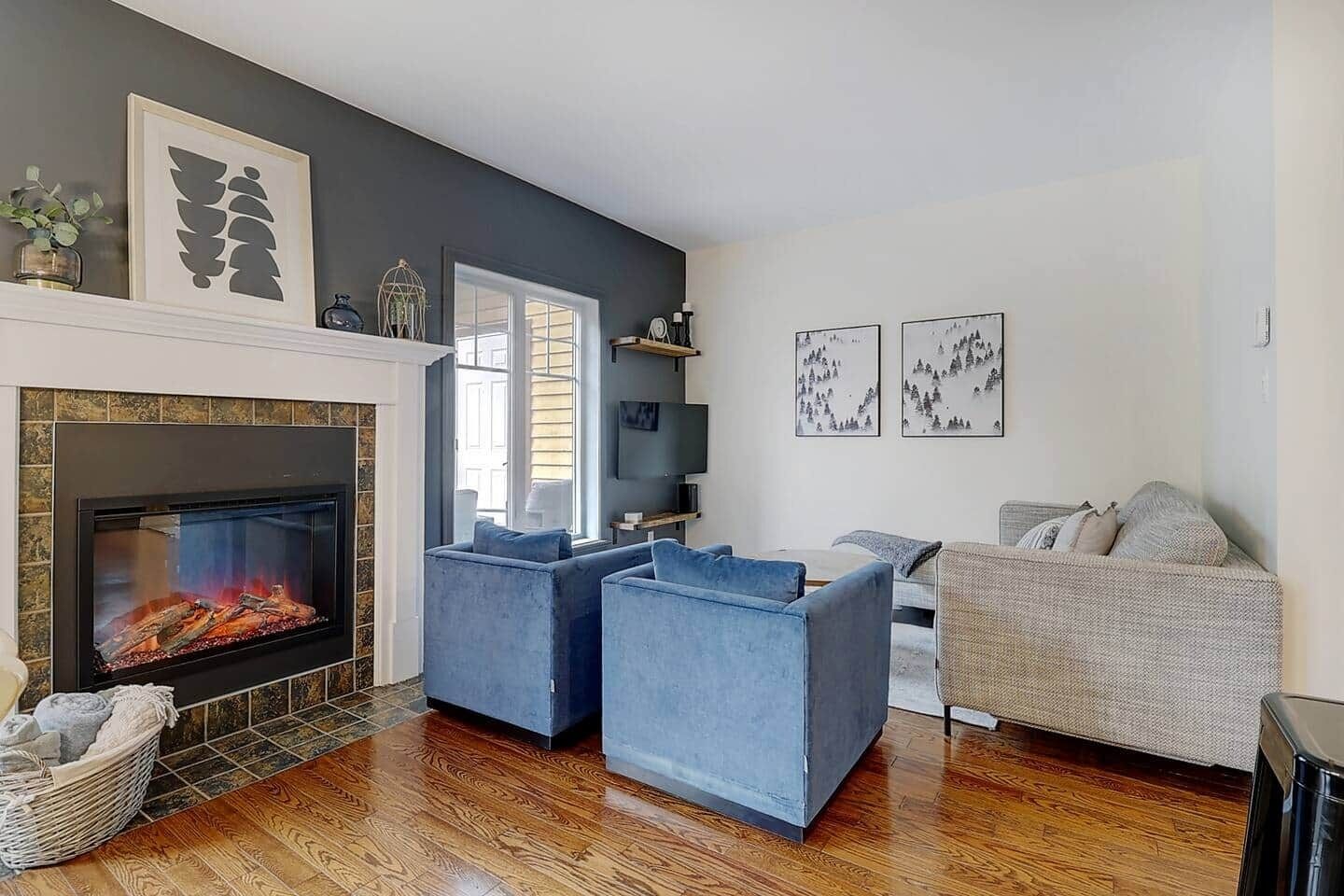 Hôtel à La Maison - Entre Mont Et Rivière - Orford, QC