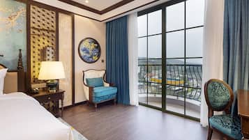 Quarto executivo, 1 cama Queen, para não fumantes, sacada