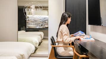 Quarto casal luxo | Individualmente decorados, individualmente mobiliados, escrivaninha