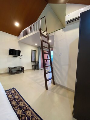 Quarto premium | Escrivaninha, Wi-Fi de cortesia