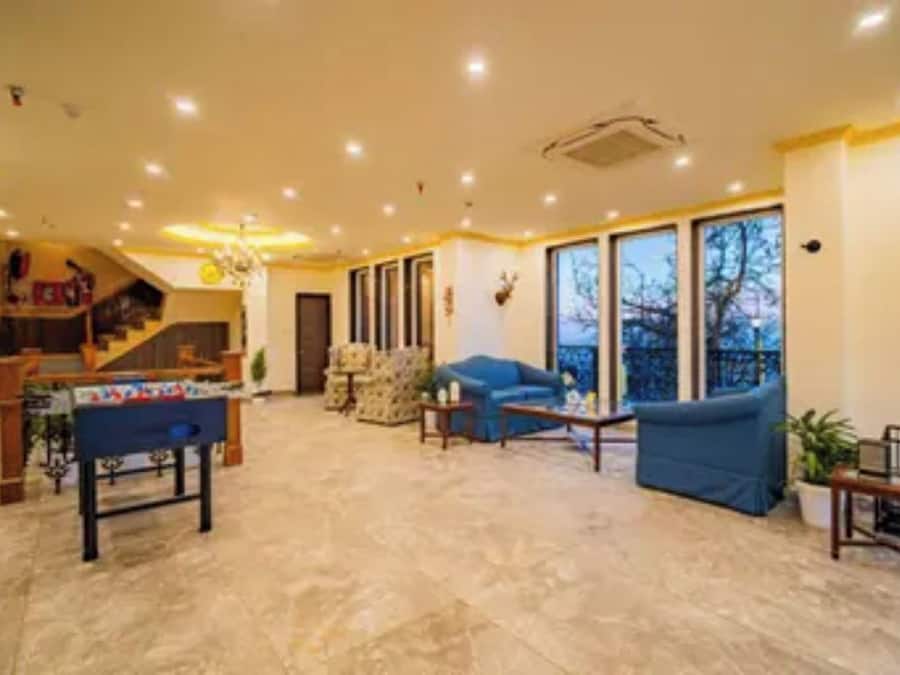 Sala de estar do lobby